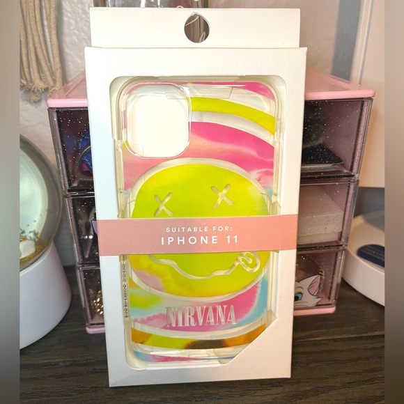 NIRVANA | Accessories | New In Box Colorful Nirvana Iphone 1 Case ...